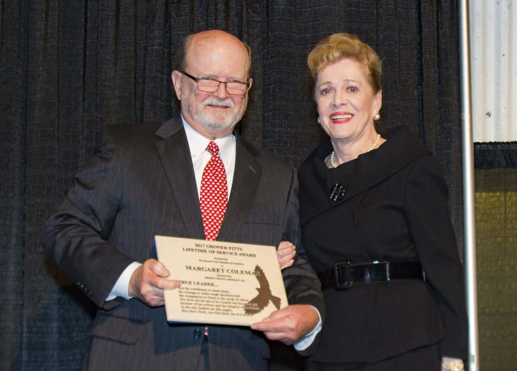 Margaret Coleman Receives Brownwood Chamber Banquet Highest Honor ...
