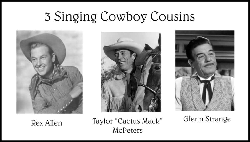 Three Singing Cowboy Actor Cousins with Brown County Roots | Brownwood News