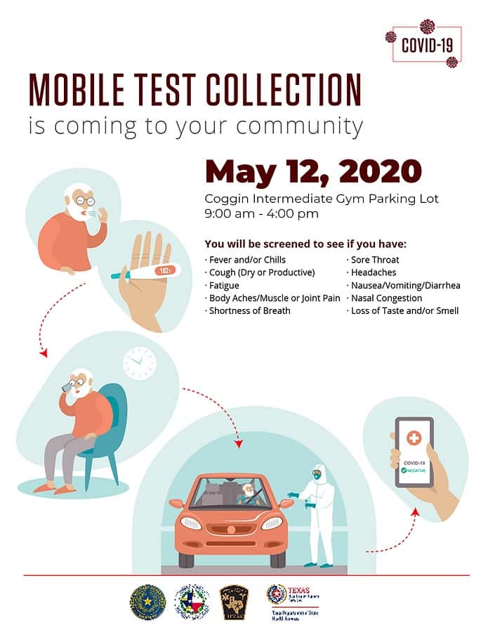 Mobile COVID-19 testing in Brown County on Tuesday, May 12 | Brownwood News