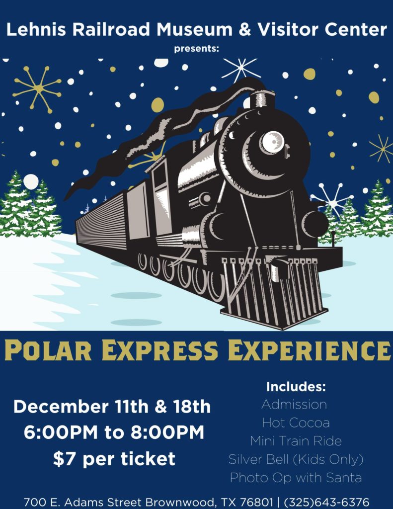 Polar Express Experience at Lehnis Railroad Museum | Brownwood News
