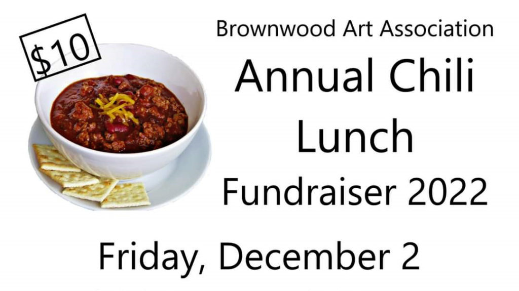Chili lunch fundraiser for Art Association set for Dec. 2 | Brownwood News