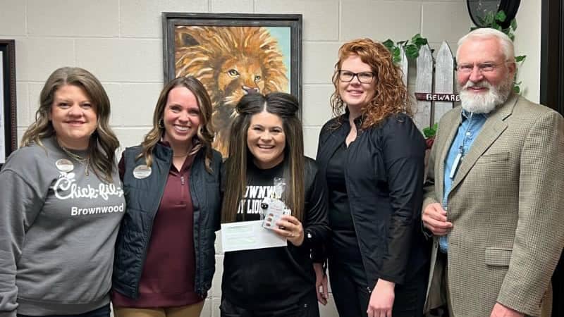 Brownwood High recognizes January Teacher of the Month | Brownwood News