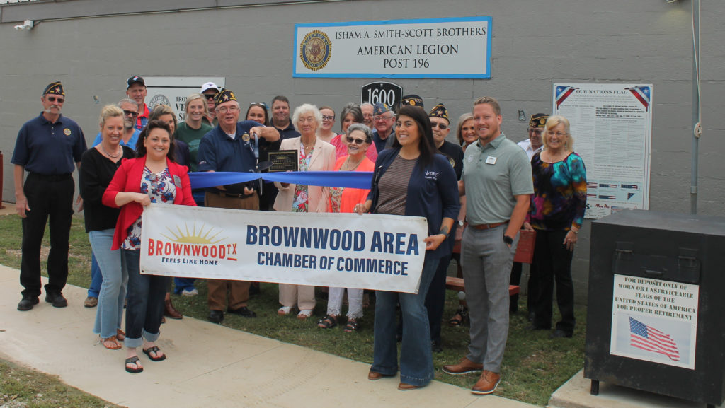 Chamber holds ribbon cutting for American Legion Post 196 | Brownwood News
