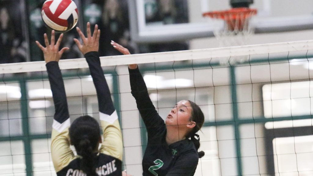 Lady Dragons bounce back with straight-set home victory over Comanche ...