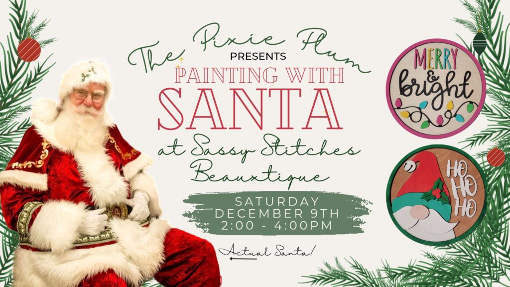 Painting with Santa for Kids | Brownwood News