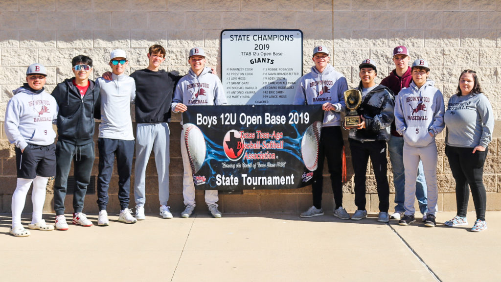 2019 TTAB 12U State Champion Giants recognized with sign at Massey ...