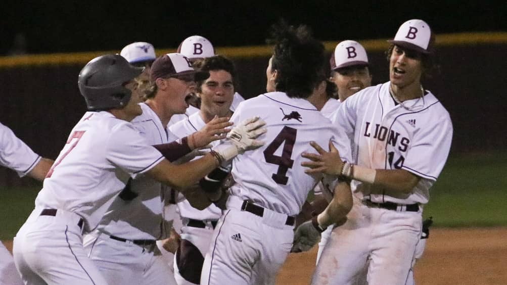 No. 8 Lions rebound with crucial 6-5 walk-off victory over Graham ...