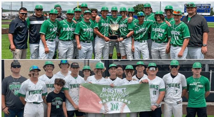 BASEBALL PLAYOFF ROUNDUP: Bangs, May capture bi-district championships ...