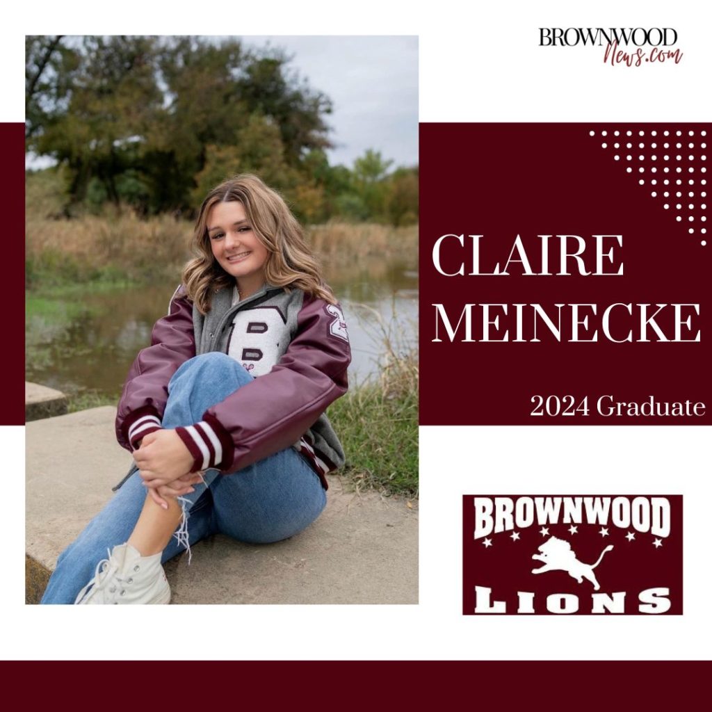 Graduate Shoutout: Claire Meinecke | Brownwood News