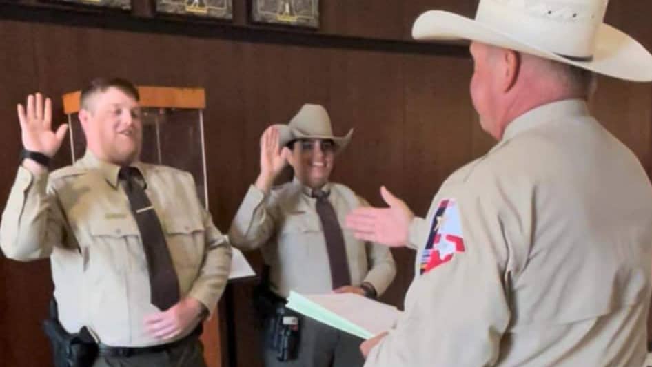 Brown County Sheriff's Office welcomes two new deputies | Brownwood News