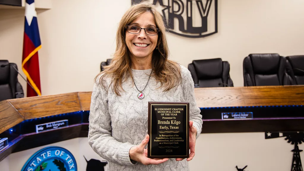 Early's Brenda Kilgo Honored as Municipal Clerk of the Year | Brownwood ...