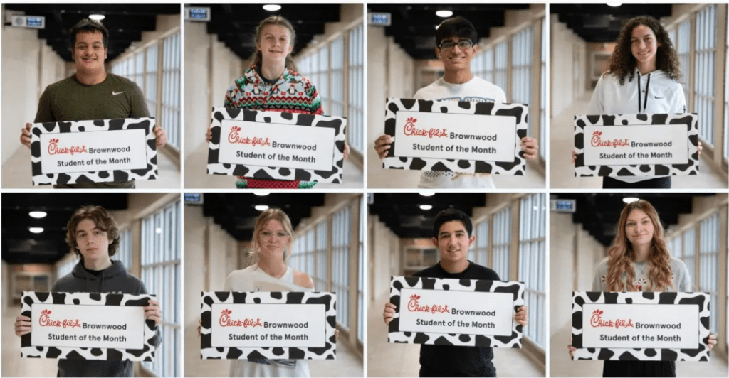 BHS Announces November 2024 Students of the Month | Brownwood News