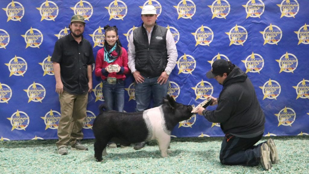 BCYF 2025 Market Swine Results | Brownwood News