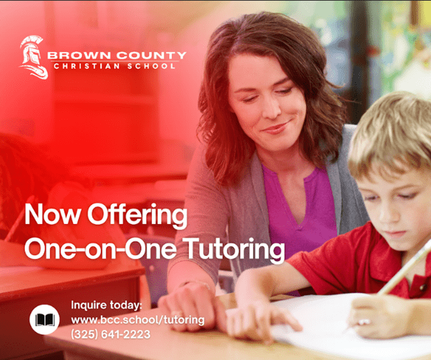 Brown County Christian School Announces the Launch of New Tutoring ...