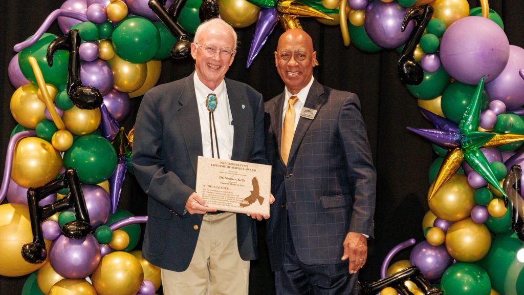 Dr. Stephen P. Kelly recipient of Groner Pitts Lifetime of Service ...