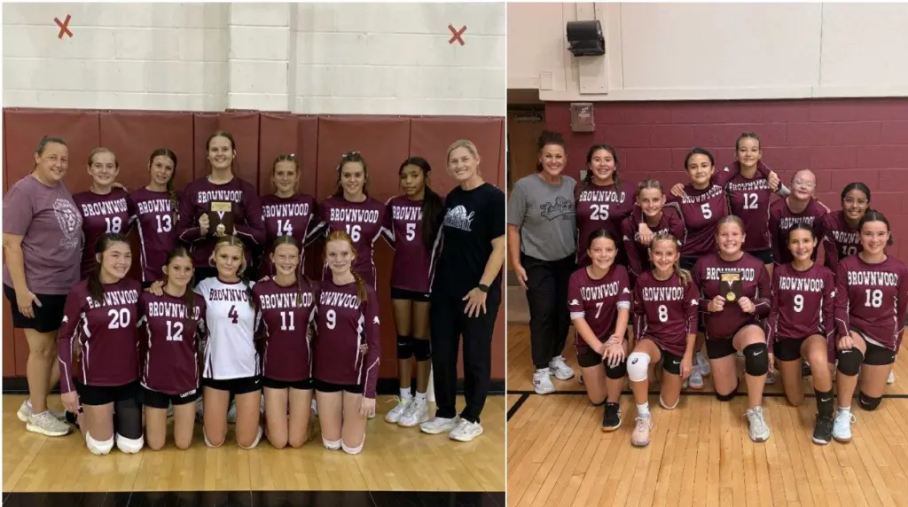BMS 8th graders place second, 7th graders third at Brownwood volleyball ...