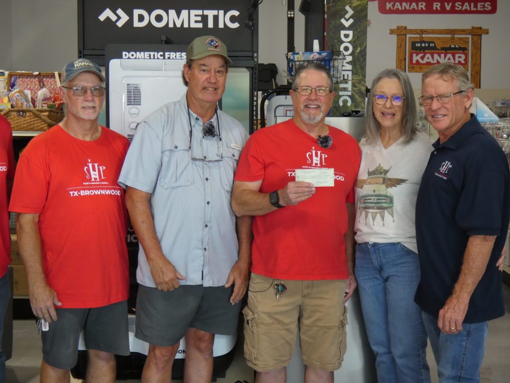 Rackin' Up Dreams Makes Two Large Donations | Brownwood News