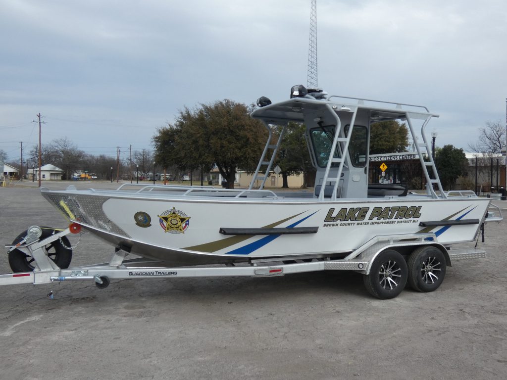 Water District Buys New Lake Patrol Boat | Brownwood News