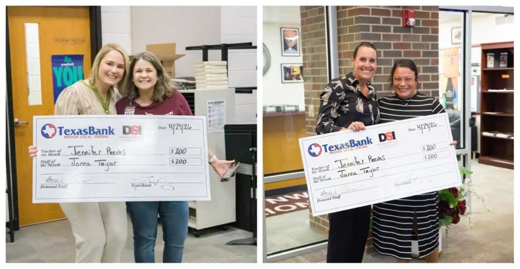BHS recognizes April Teacher and Staff Member of the Month | Brownwood News