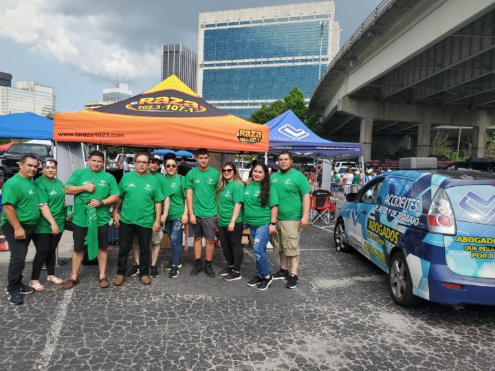 La Raza y Castan & Lecca Tailgate Party en Atlanta | Raza 102.3 and 107.1