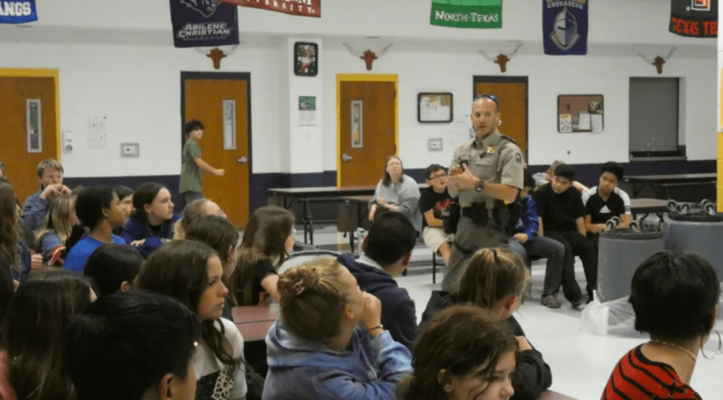 Lake Patrol Teaching Water Safety At Schools
