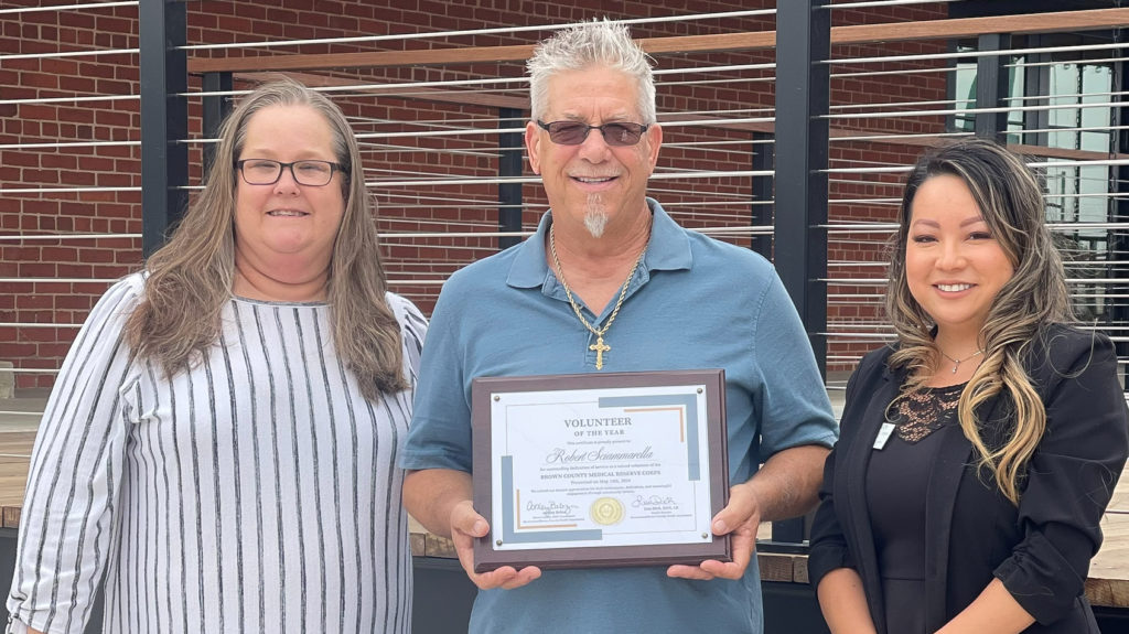 Sciammarella Named Medical Reserve Corps, Health Department Volunteer ...