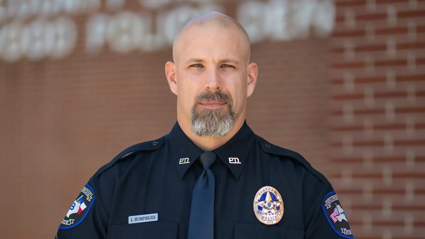 Logan Humphries promoted to Corporal for Brownwood Police Department