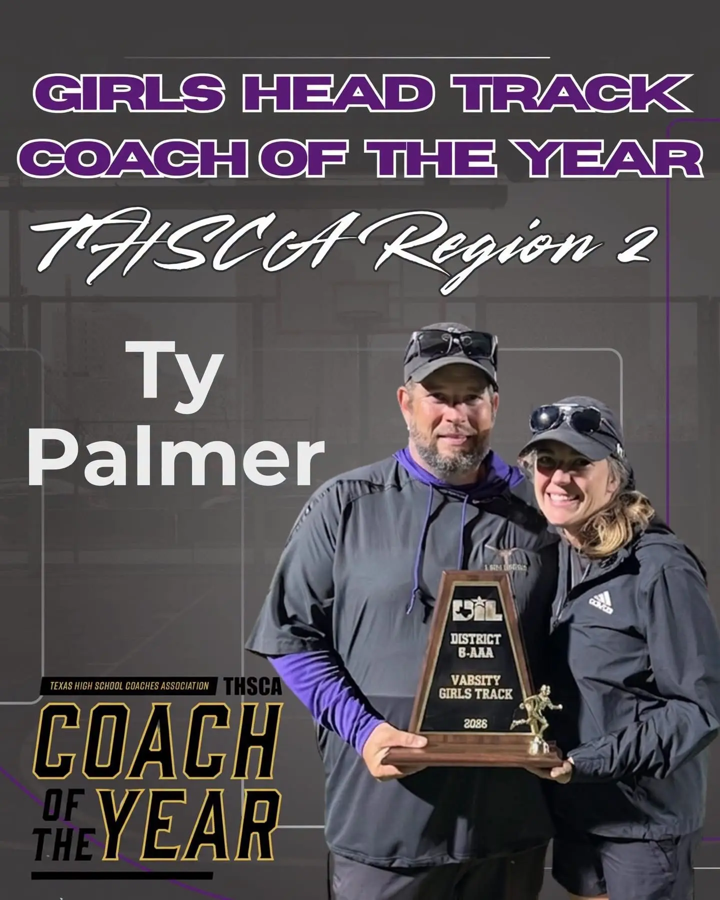 Early High School's Coach Ty Palmer Awarded THSCA Regional Girls Head ...