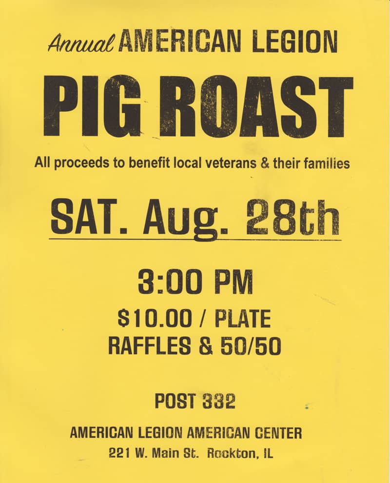 1st Annual Rockton American Legion PIG ROAST WWHG 105 9 The HOG 1st-annual-rockton-american-legion-pig-roast-wwhg-105-9-the-hog