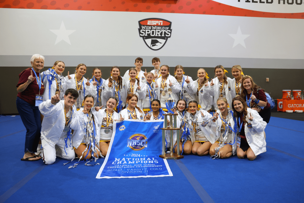 BCHS Cheer Team Clinches UCA Varsity Coed Division II National ...