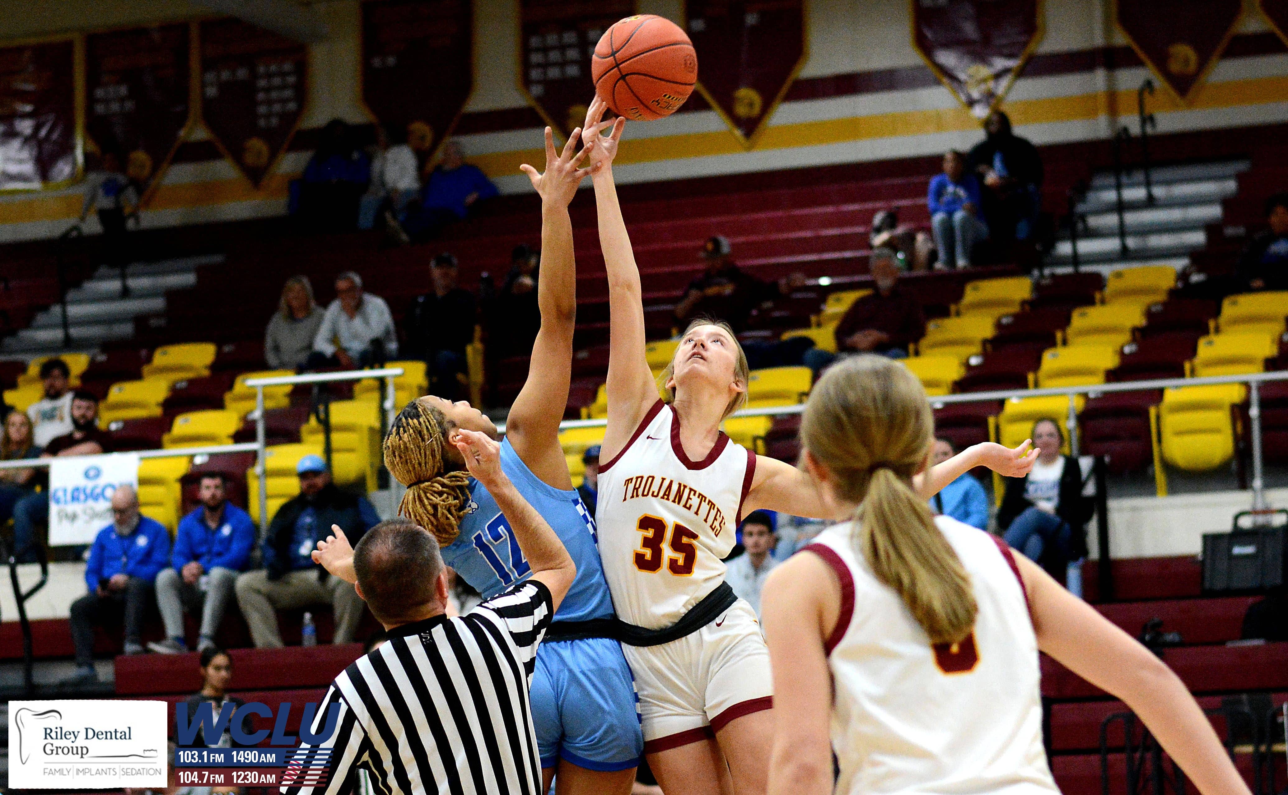 GALLERY: Trojanettes trample Lady Scotties in district tournament, 73 ...
