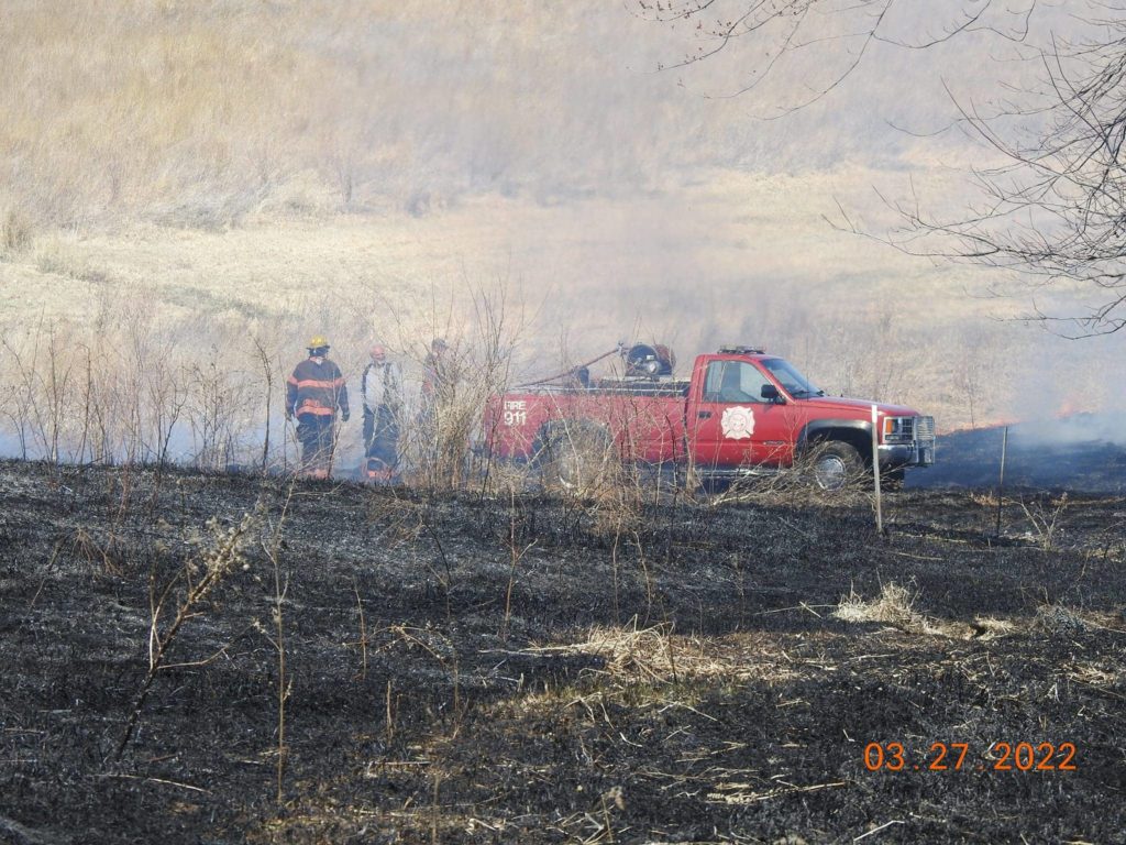 Grinnell Fire Department Called to Sunday Afternoon Grass Fire | News ...