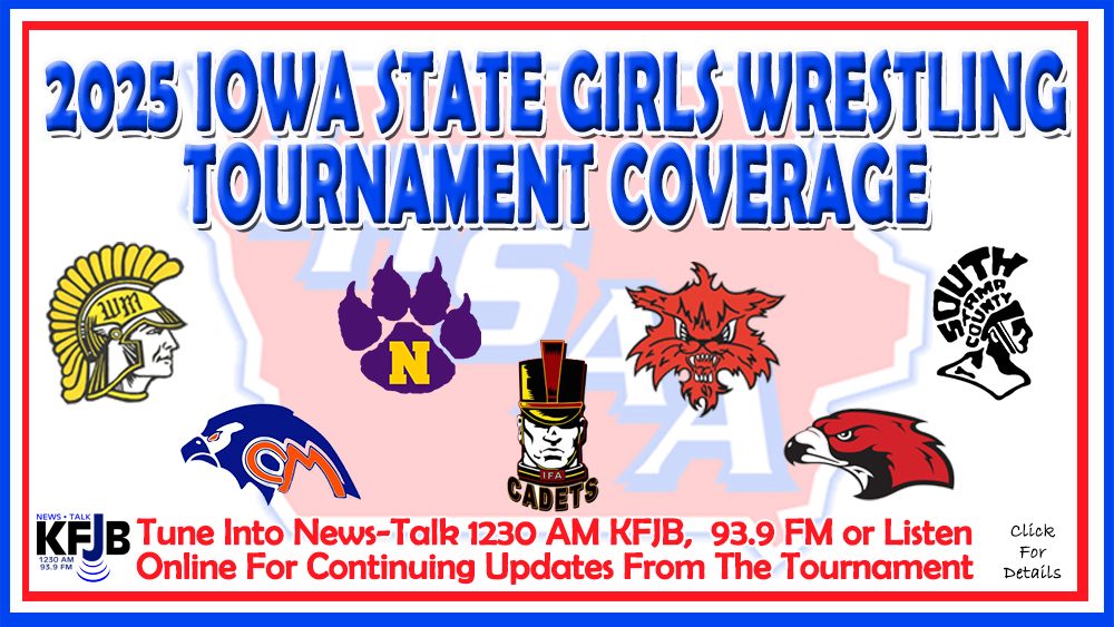 Three local girls wrestlers take home state titles | News-Talk 1230 KFJB