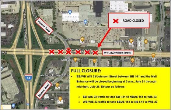 7-11-22 fdl weekly construction update | Radio Plus