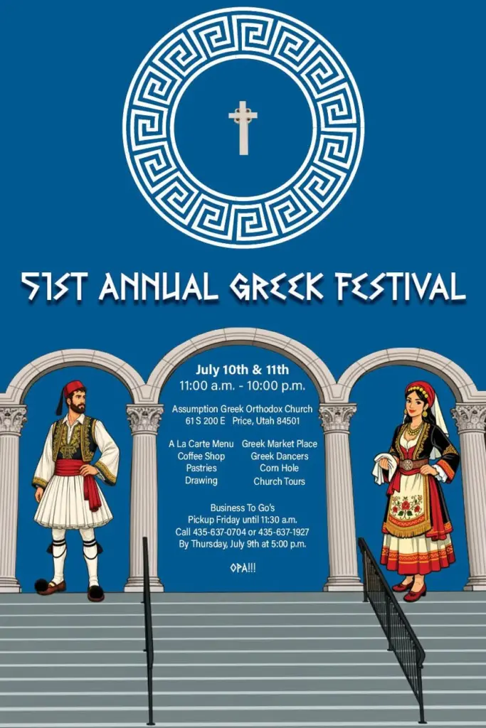 Opa! Greek Festival returns to Price for 51st annual celebration | KOAl ...