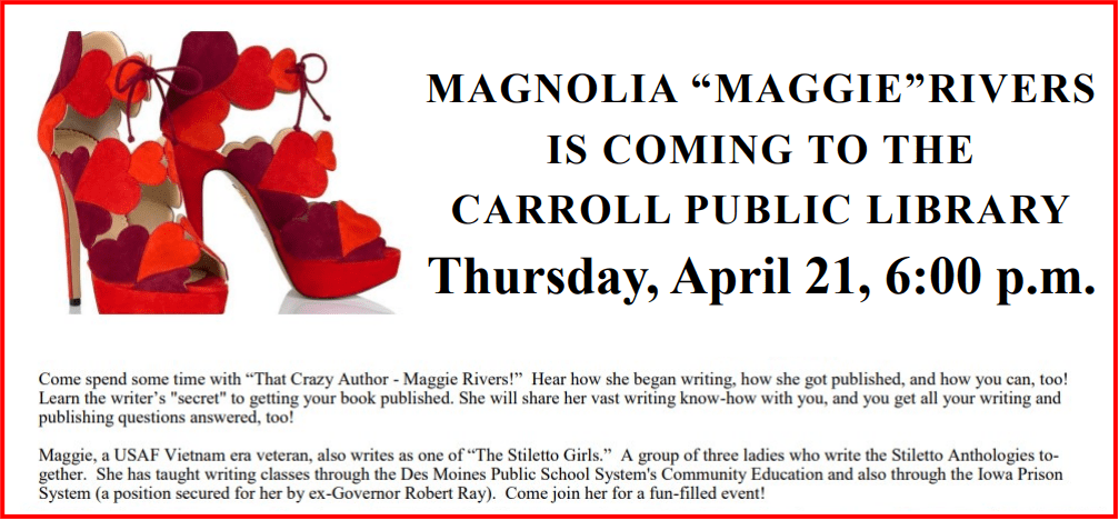 Author Maggie Rivers | CBC Online - Carroll Broadcasting