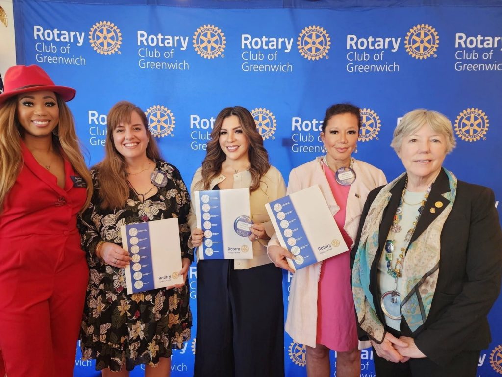 Rotary Club of Greenwich inducts three new members in first-rate style ...