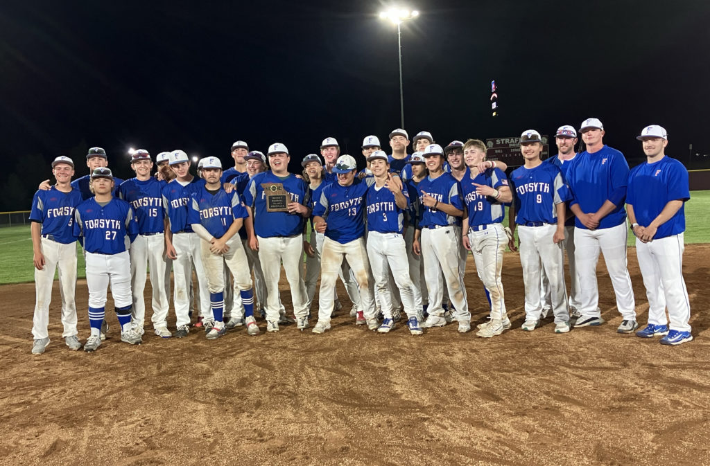Forsyth wins back-to-back district titles with one big inning and ...
