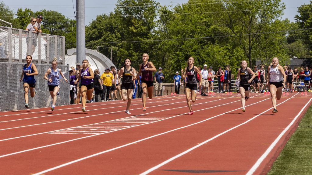 Strafford freshman Ava Lane sweeps sprint events at C3D6 track meet ...