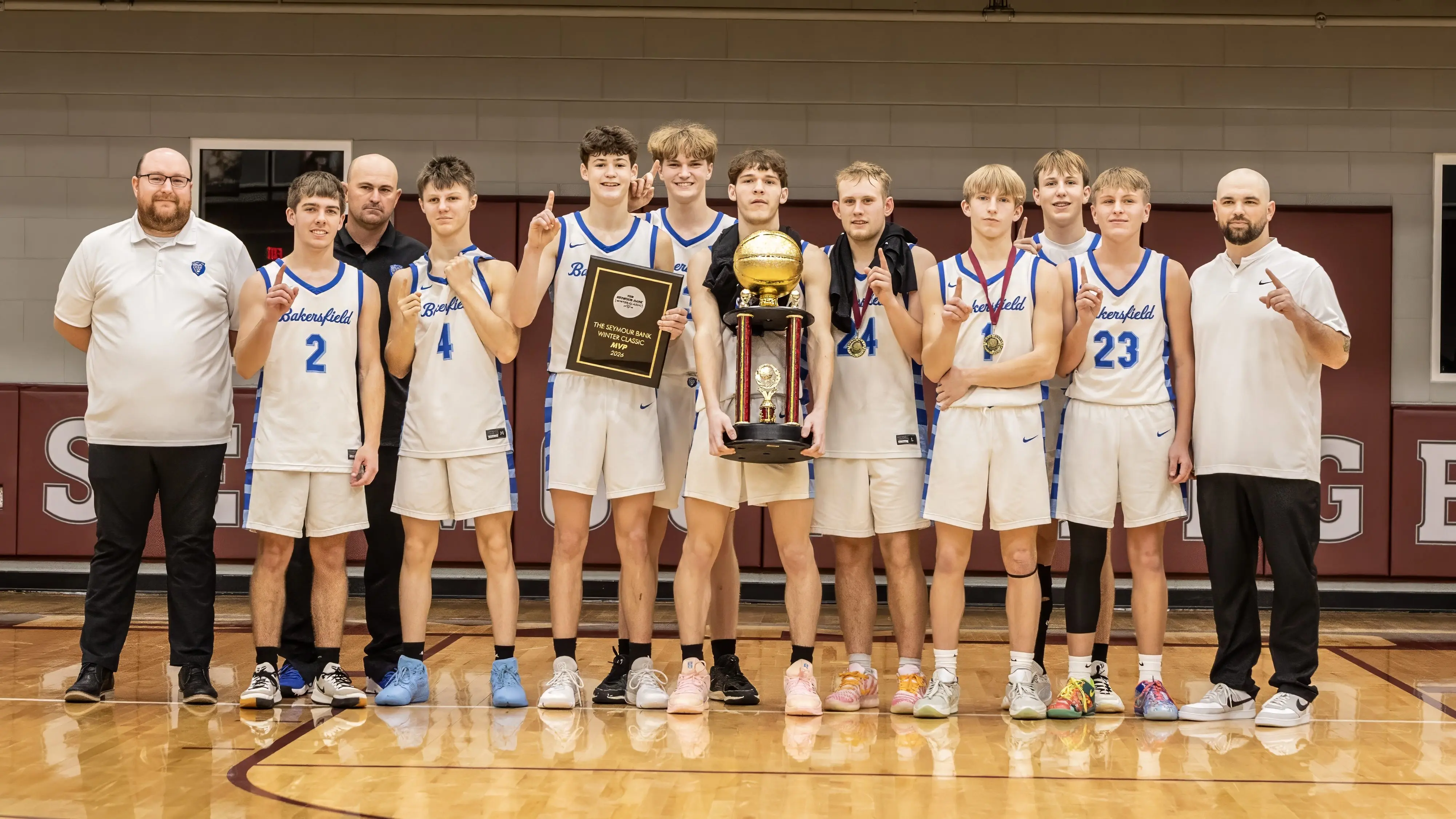 Cotters, Montague propel Bakersfield to Seymour Tournament championship ...