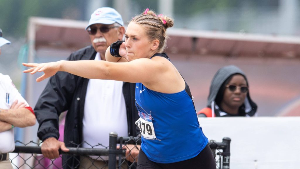 Marshfield's Gracelyn Bull sweeps Class 4 discus and shot put | Ozarks ...