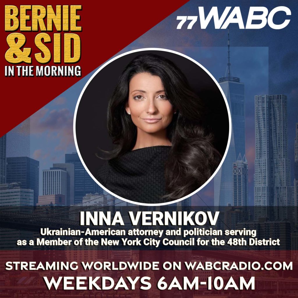NYC Councilwoman Inna Vernikov | 2-25-2022 – 77 WABC