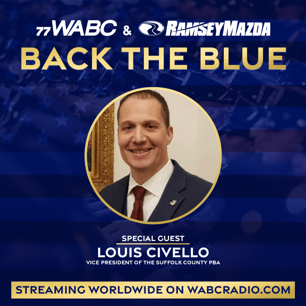 Vice President of the Suffolk County PBA Louis Civello | 11-03-22 – 77 WABC