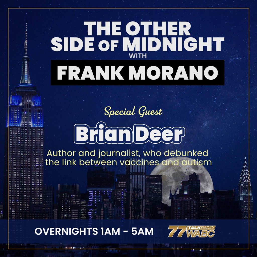 Brian Deer, Author and Journalist, Who Debunked the Link Between ...