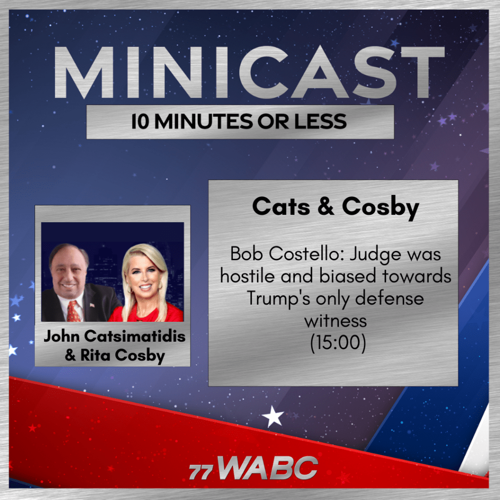 Bob Costello: Judge was hostile and biased towards Trump's only defense ...