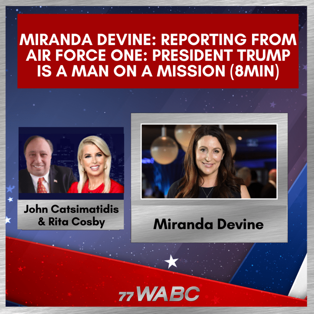 Miranda Devine: Reporting from Air Force One: President Trump is a man ...