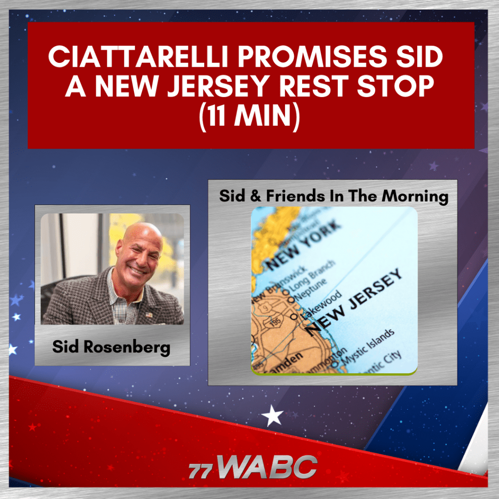 Ciattarelli Promises Sid A New Jersey Rest Stop (11 min) – 77 WABC