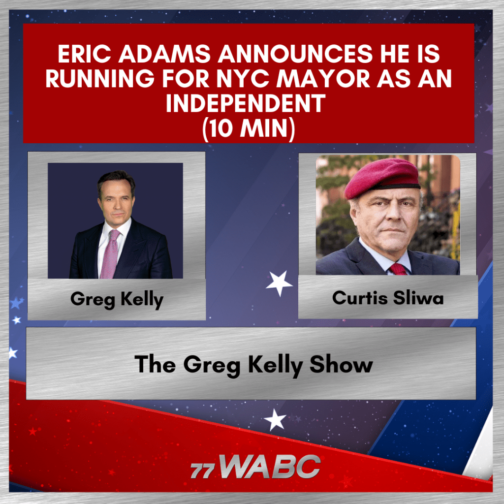 Eric Adams Announces he is Running for NYC Mayor as an Independent (10 ...
