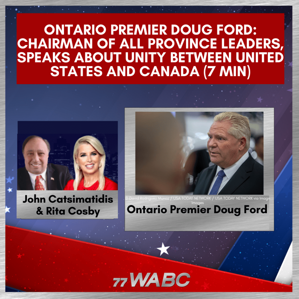Ontario Premier Doug Ford: Chairman of All Province Leaders, Speaks ...