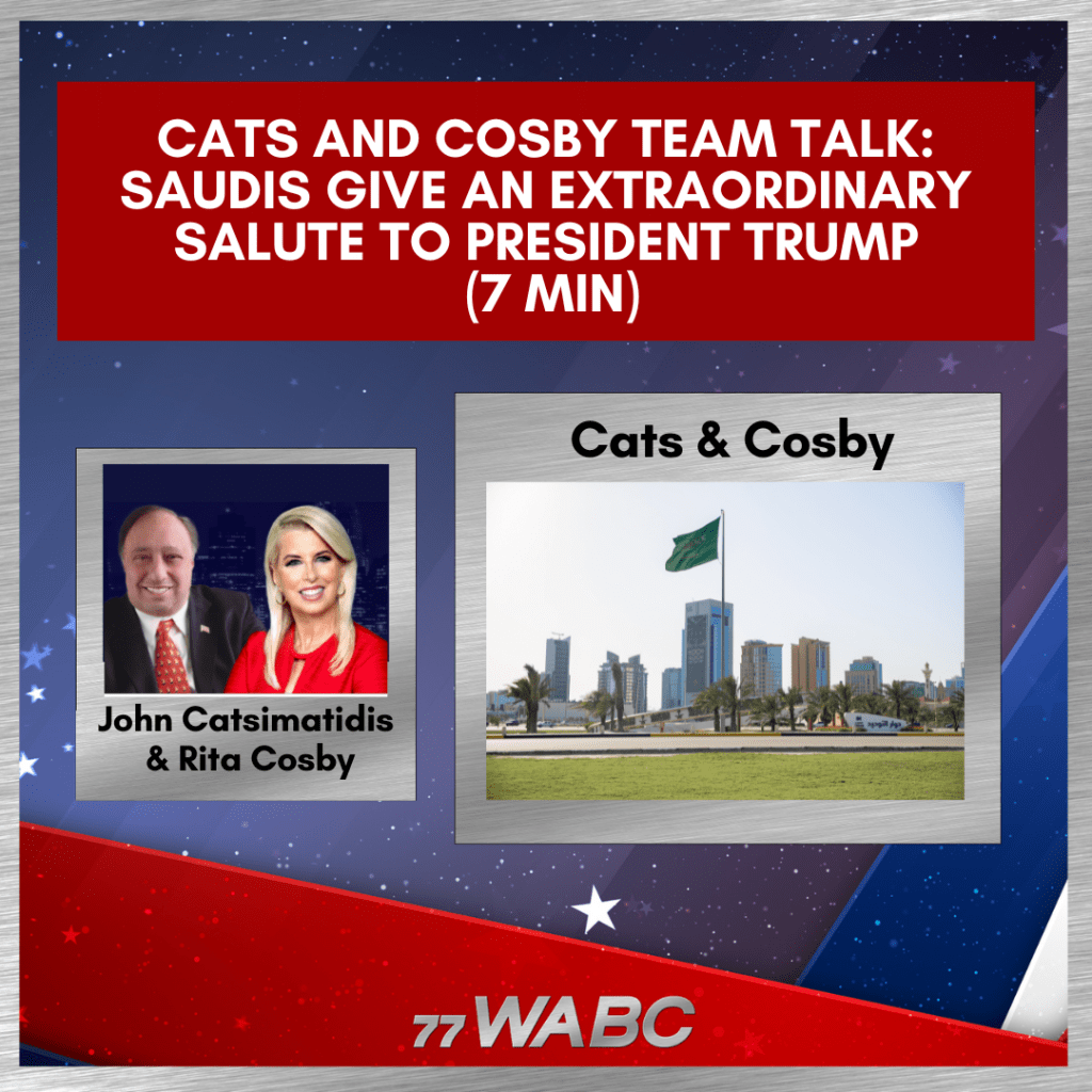 Cats and Cosby Team Talk: Saudis Give an Extraordinary Salute to ...
